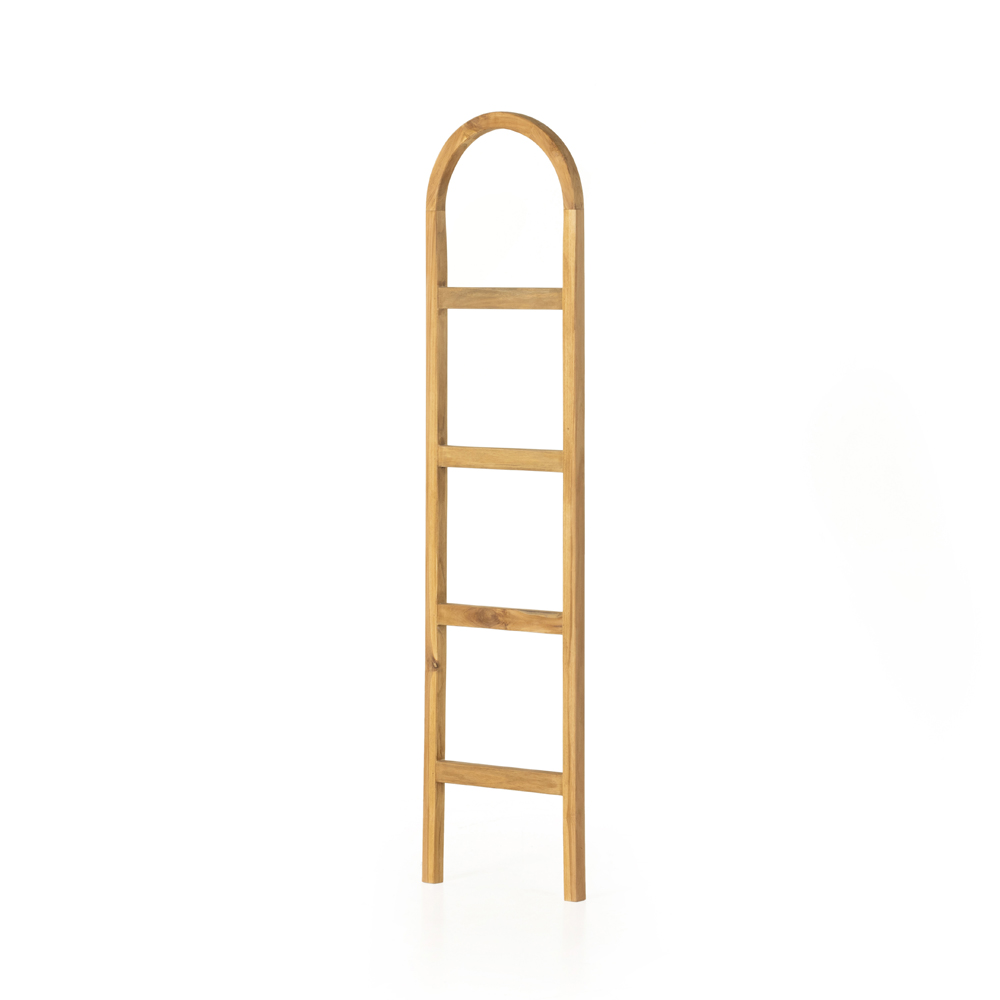 Four Hands - Arched Ladder - Natural Brown Teak - 226723-003