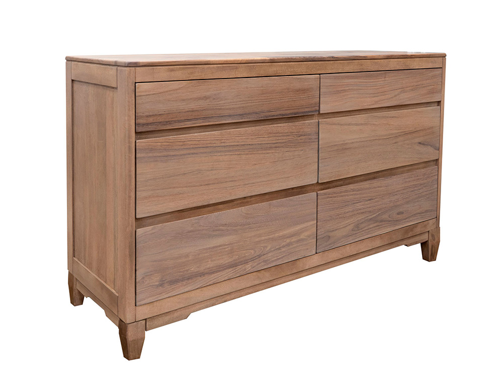 IFD - Parota Nova - 6 Drawer Dresser - IFD6212DSR