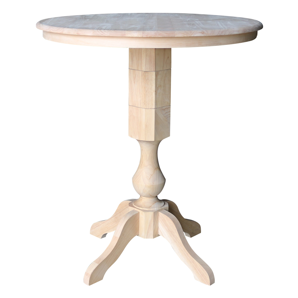 International Concepts - 36" Round Top Ped Table - 41.9"H - K-36RT-11P-2