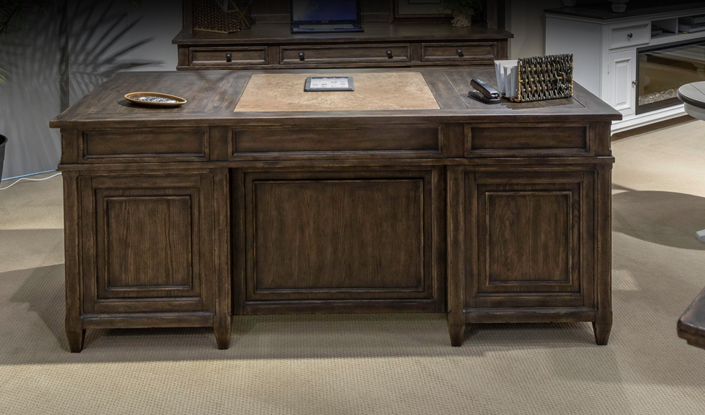 Liberty Furniture - Paradise Valley Executive Desk - 297-HO-EXD