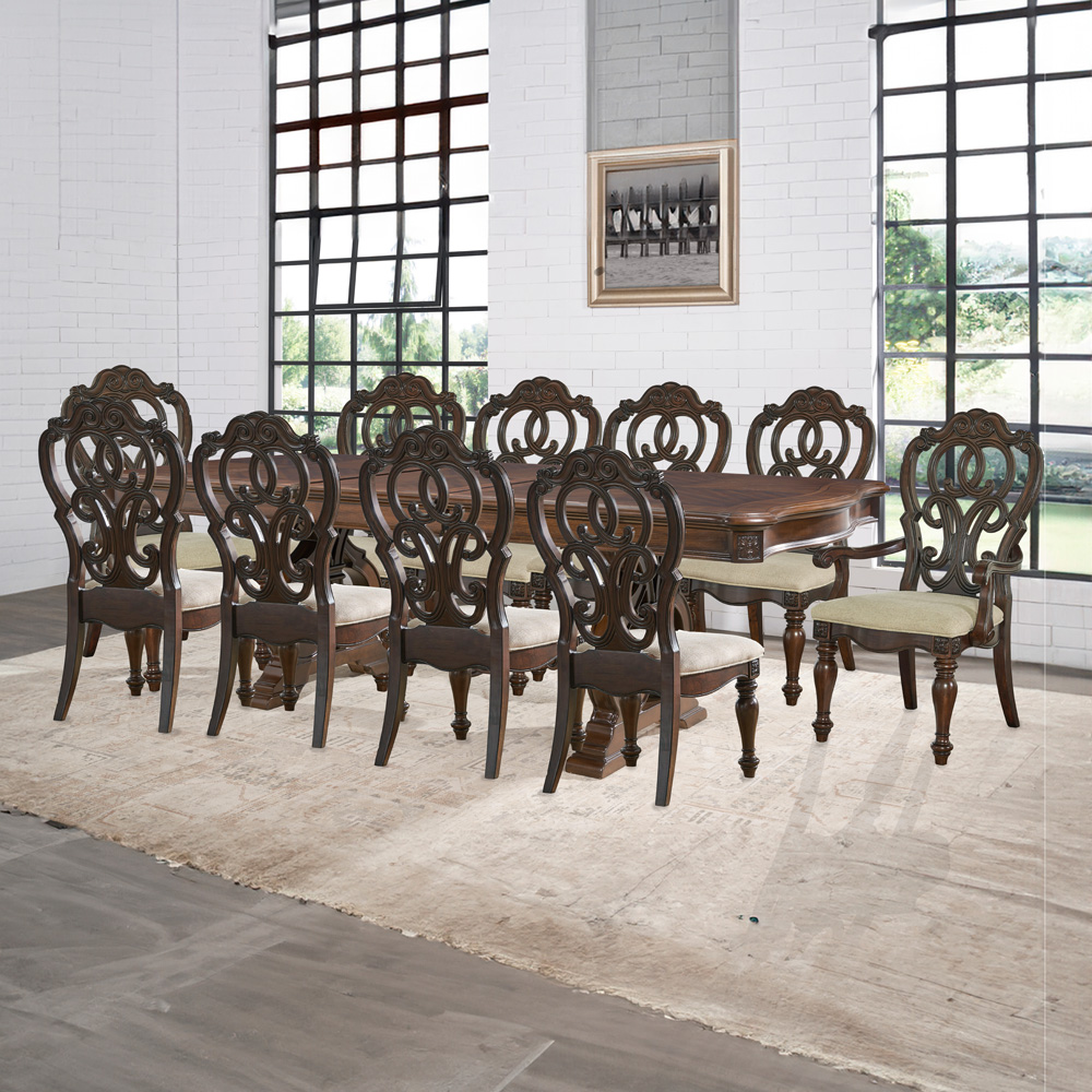 Steve Silver - Royale 11-Piece Dining Set - RY500A2-11PC