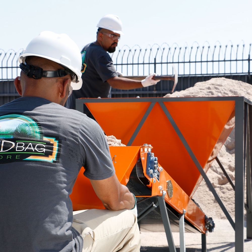 Electric Sandbag Filling Machine | Burcham Bagger Basic Model