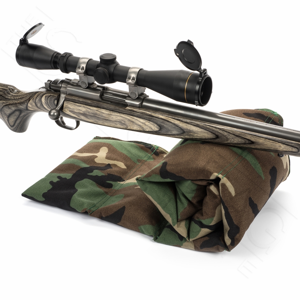 Sandbag Rifle Rest by Grouper™ - Woodland