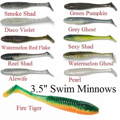 Lockett 3.5 Inch Swim Minnow
