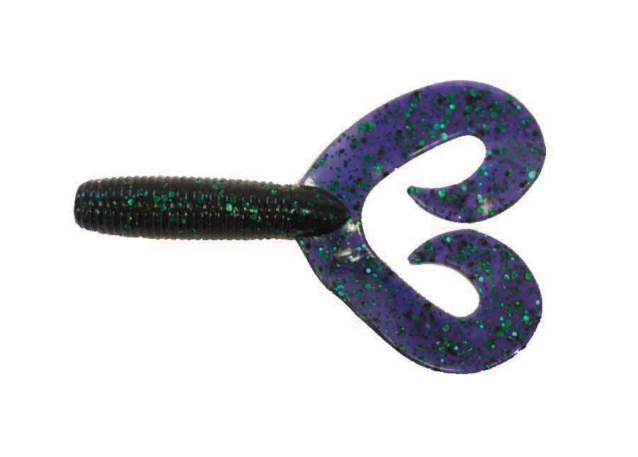 Five Inch Twin Tail Grub Freshwater Saltwater Jig - Lockett Lures