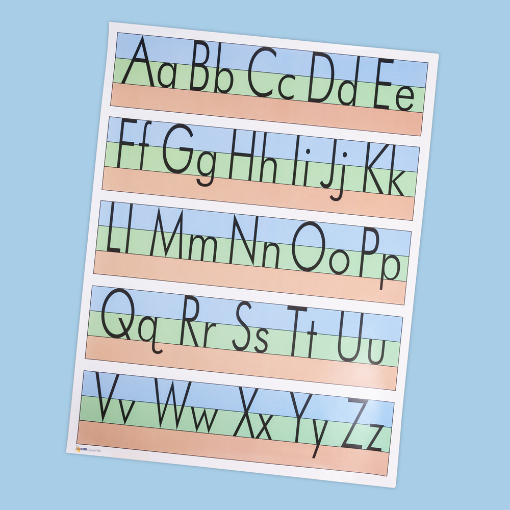 Living Letters® Classroom Poster- Print