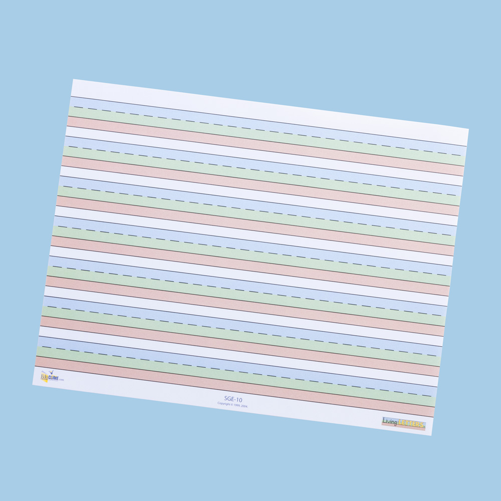 Living Letters® Handwriting Paper 1/2 inch lines