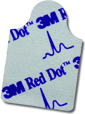 3M Red Dot™ ECG Tab Style Electrodes 2360 ET2360 | Beck-Lee