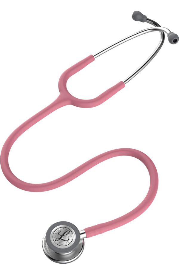 3M Littmann Classic III Monitoring Stethoscope 27" Pearl Pink Tube 5633