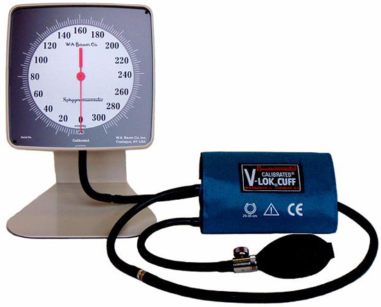 Baumanometer Desk-Top Blood Pressure Unit (0920) | Beck-Lee