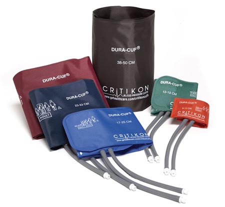 GE Critikon Dura-Cuf Adult 2-Tube, Screw Connector 23-33cm, (002774)