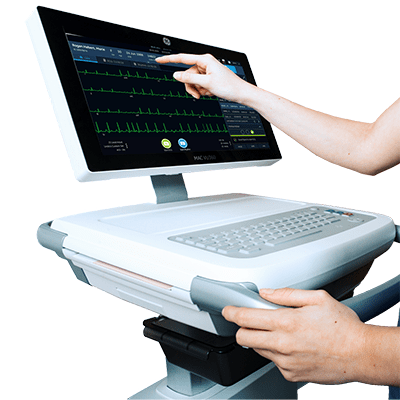 GE MAC VU360 Resting ECG Machine | Beck-Lee
