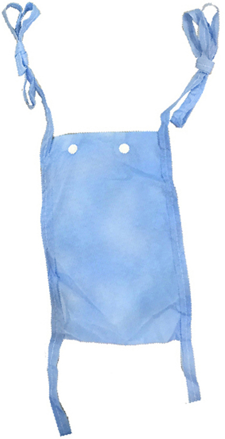 Disposable EKG Holter Pouch, Blue 6in x 7in | Beck-Lee