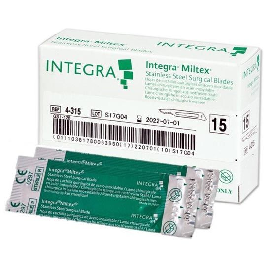 Miltex Integra Stainless Steel Surgical Blades | Beck-Lee