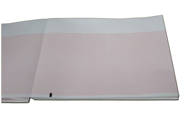 9100-026-51 Mortara A4 Z-Fold EKG Chart Paper | Beck-Lee ECG