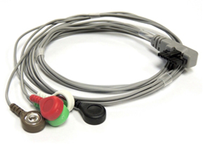 Northeast Monitoring 5-Lead Holter Patient Cable for DR200 | Beck-Lee