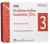 PDI S41125 Povidone-Iodine Swabsticks 3s | Beck-Lee