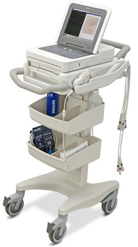 Philips TC30/TC50 Partially Assembled ECG Trolley | Beck-Lee