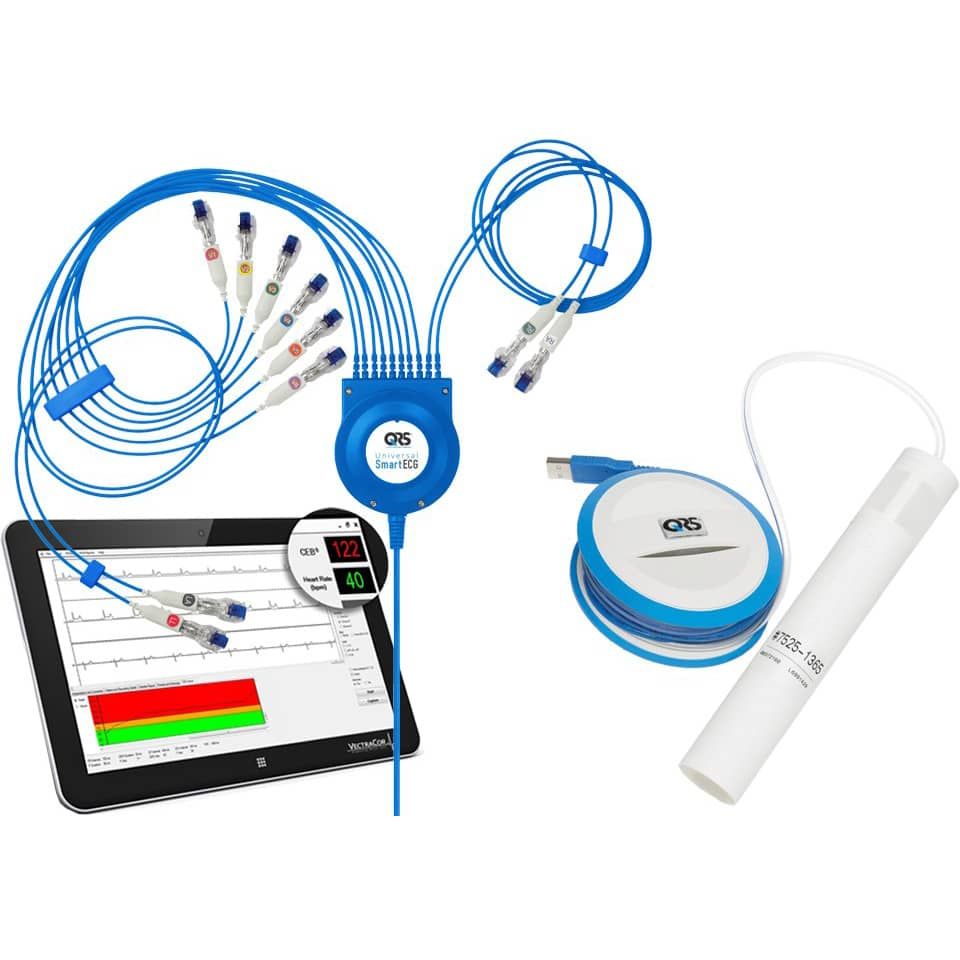 QRS Vectracor Combo EKG and Spirometry System | Beck-Lee
