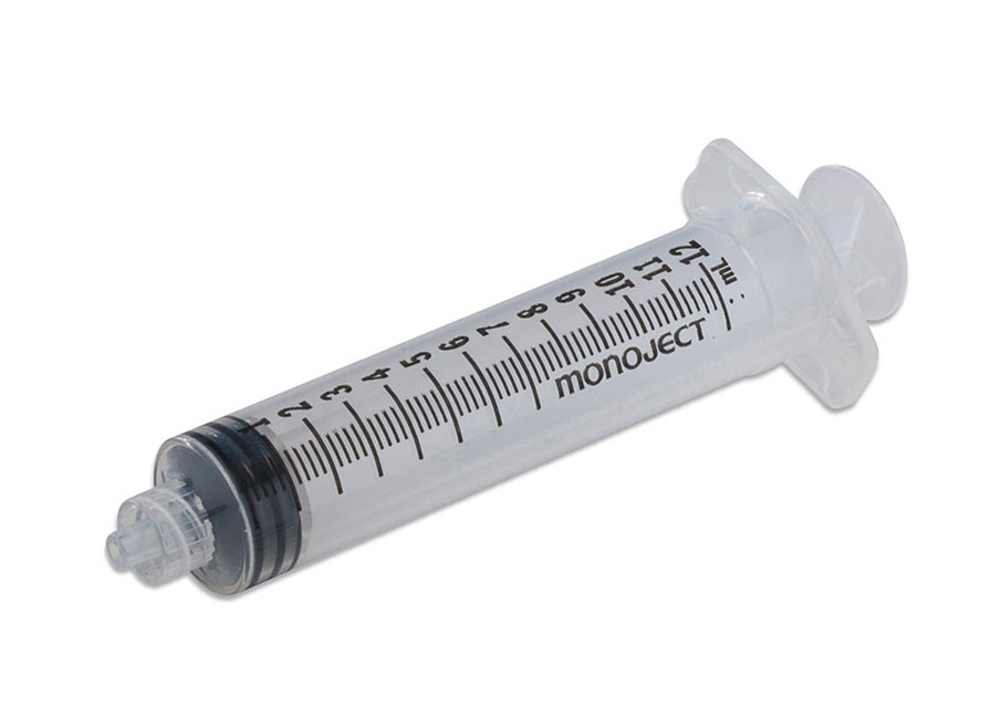 12mL Syringe Luer-Lok Cardinal Monoject (8881512878) | Beck-Lee