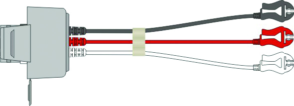 PHILIPS / H-P TELEMETRY LEADSET 3-LEAD M2601A | Beck-Lee ECG