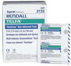 Ouchless 3" x 4" Telfa Non-Adhesive Pads #2132 | Beck-Lee