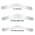 All Stainless Steel Tofflemire Type Matrix Bands 12 /Bag
