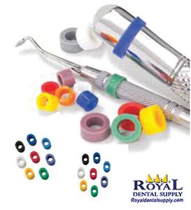 Instrument Silicone Color Code Rings 80 pcs/box