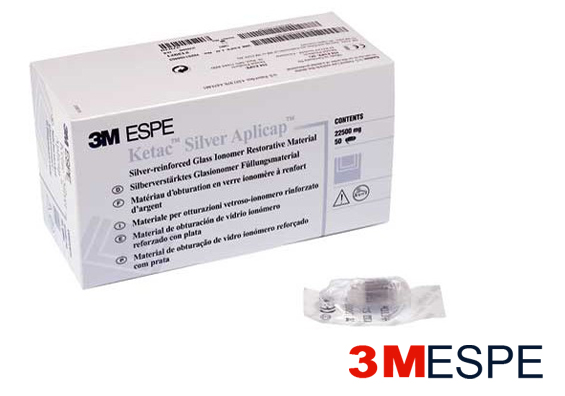 Ketac-Silver Aplicap Standard Pk 50/Box 3M ESPE