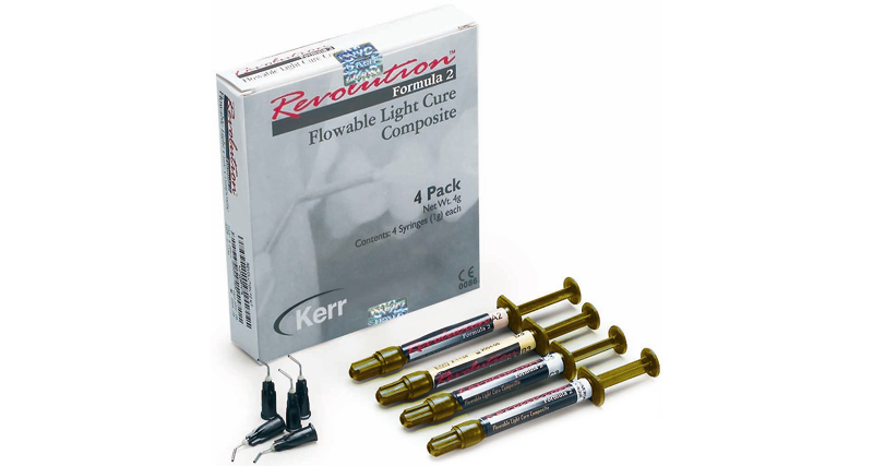 Revolution Formula 2 Flowable Composite - Kerr 4-Pack