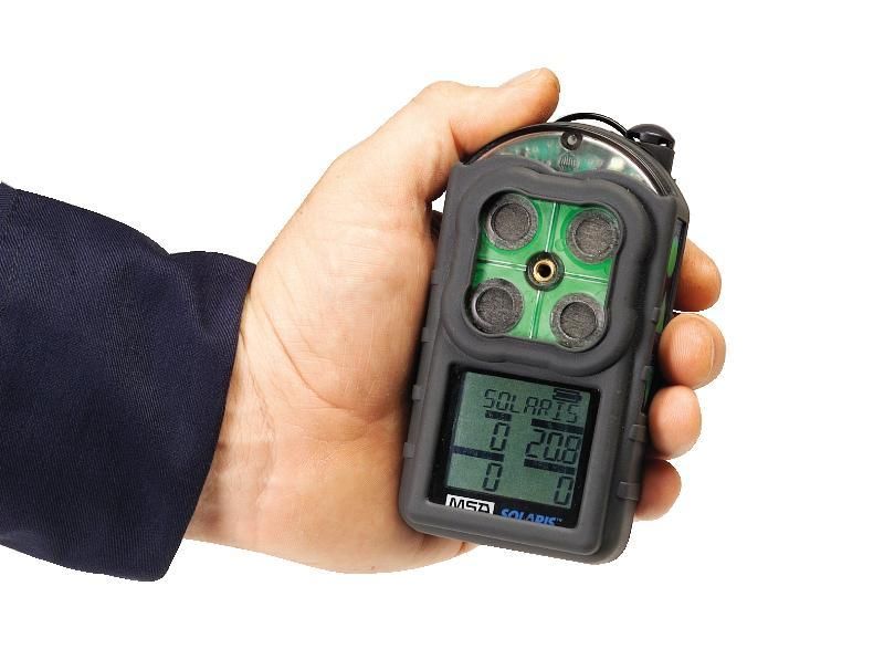 MSA Solaris 4-Gas (CH4, O2, CO, H2S) Detector Kit (MSHA) Includes ...