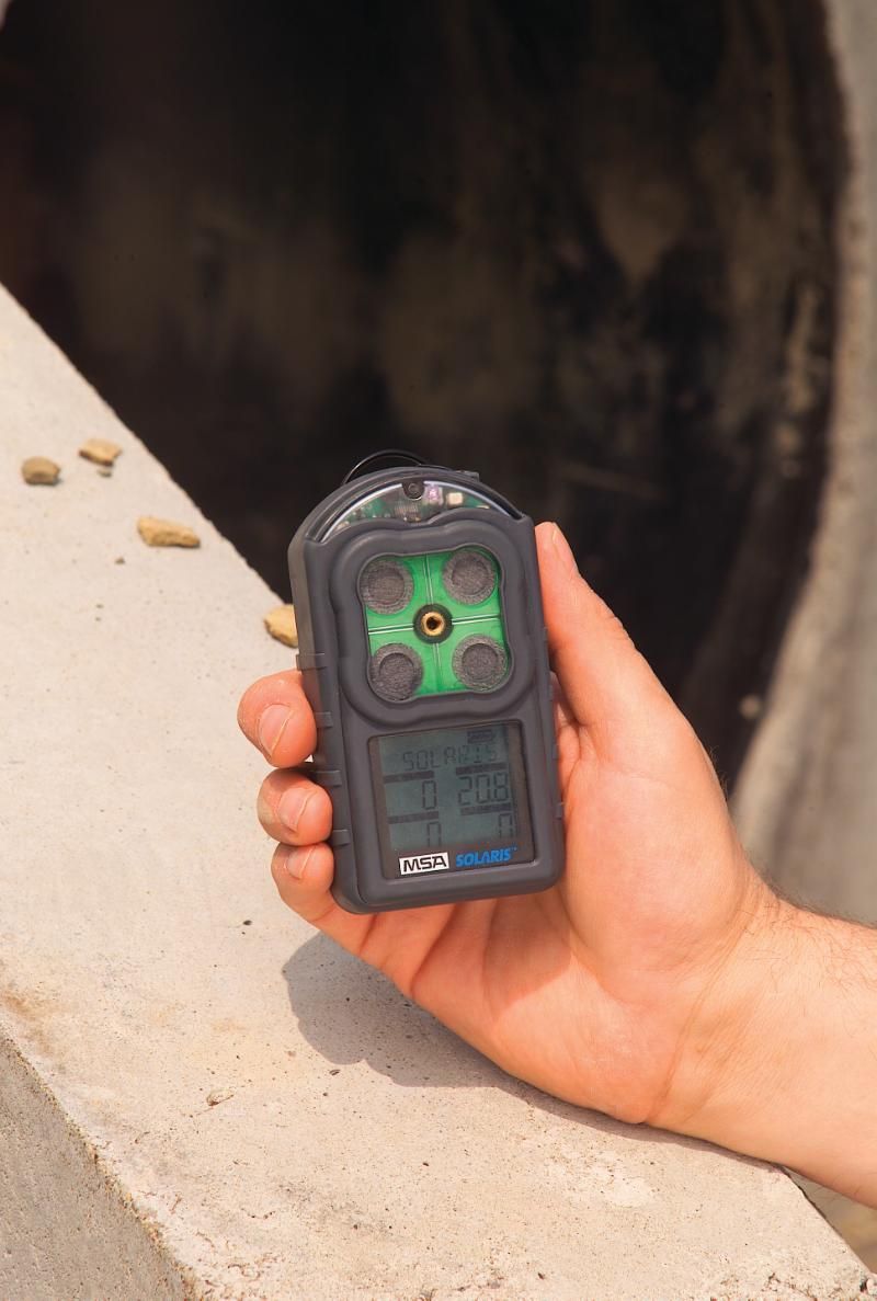 MSA Solaris 4-Gas (CH4, O2, CO, H2S) Detector Kit (MSHA) Includes ...