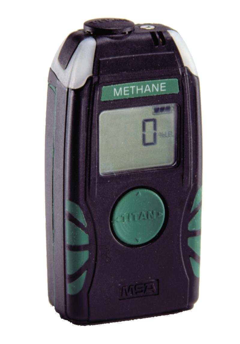 MSA Titan Methane Calibrated Combustible Gas Detector with Vibrating ...