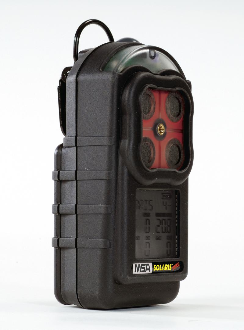 MSA Solaris Fire 4-Gas Detector Standard Kit with Alkaline Batteries ...
