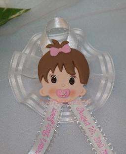 Cold porcelain Baby shower capia