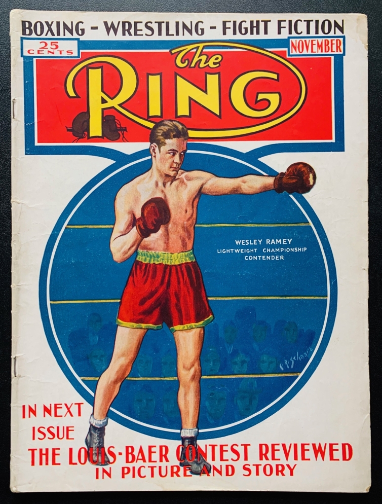 1935 November - The Ring Magazine - Wesley Ramey