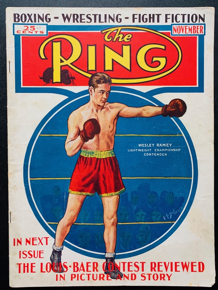 1935 November - The Ring Magazine - Wesley Ramey