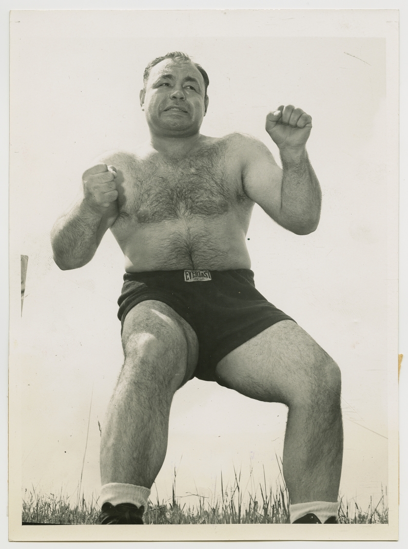 1939 TONY GALENTO Vintage Boxing Photograph HEAVYWEIGHT CONTENDER ...