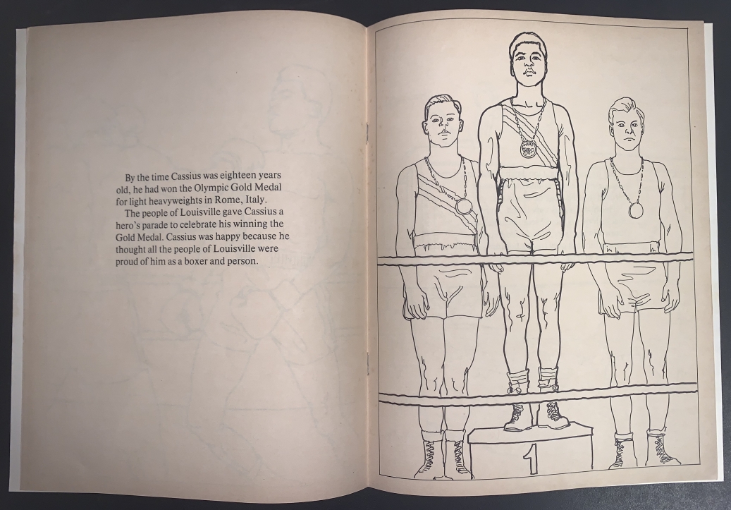 Muhammad Ali Coloring Pages