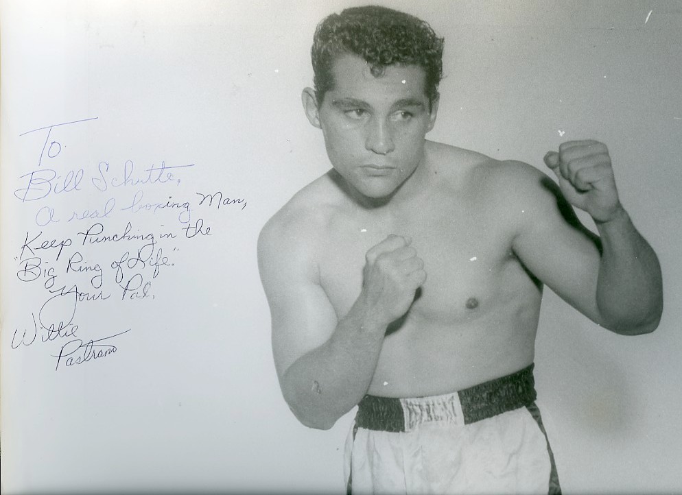 Boxing WILLIE PASTRANO (1935-1997) Signed / Autographed Photo CHAMPION ...
