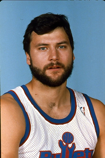 Chris Engler - 1988-89 NBA Color Photo Slide - Washington Bullets