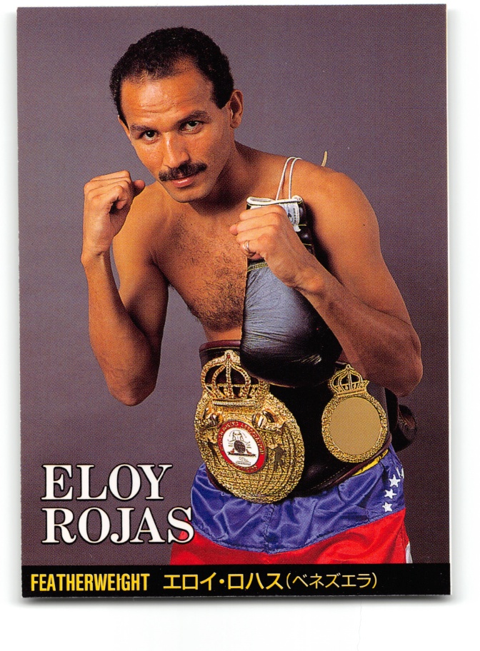 Eloy Rojas - 1996 Japan World Boxing Card