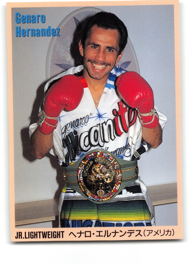 Genaro Hernandez - 1998 Japan World Boxing Card