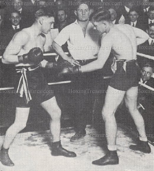Harry Greb vs. George Chip - Archive Photo - 1917