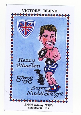 Henry Wharton - Victory Blend Boxing Card - 1996