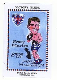 Henry Wharton - Victory Blend Boxing Card - 1996