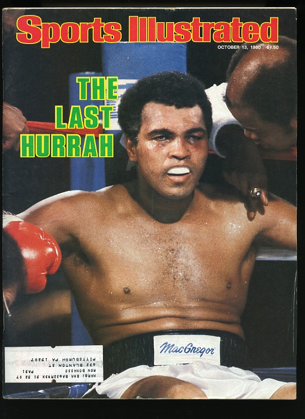 Muhammad Ali - Sports Illustrated - October 13, 1980 - Ali vs. Larry ...