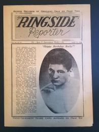 June 15th, 1948 ROCKY CASTELLANI Vintage Boxing Magazine THE RINGSIDE ...