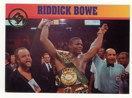 Riddick Bowe - Ball Street News Boxing Card - 1993