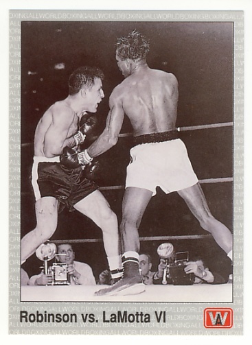 Jake Lamotta Sugar Ray Robinson